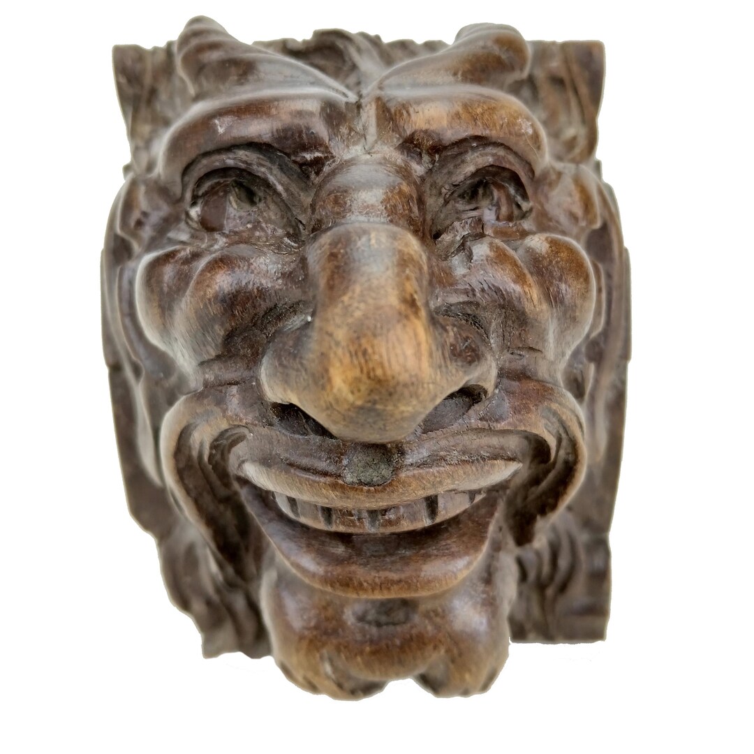 Devil Satan Demon Imp Wooden Hell Wall Decoration for Cabinet of ...