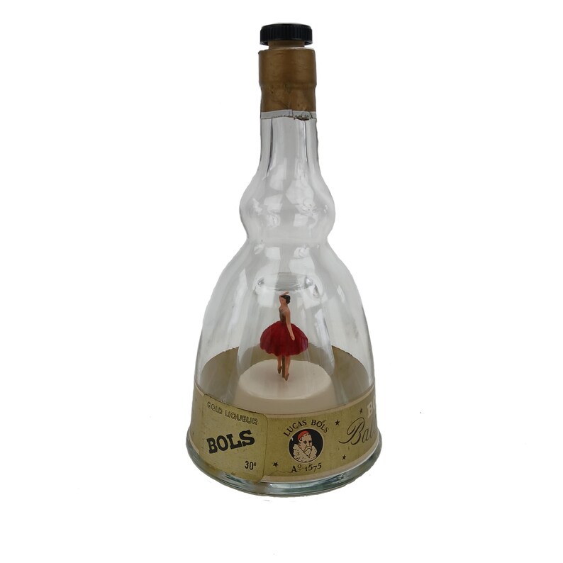 Bols Ballerina Liqueur Musical Bottle / Opera Dancer / Vintage Music ...