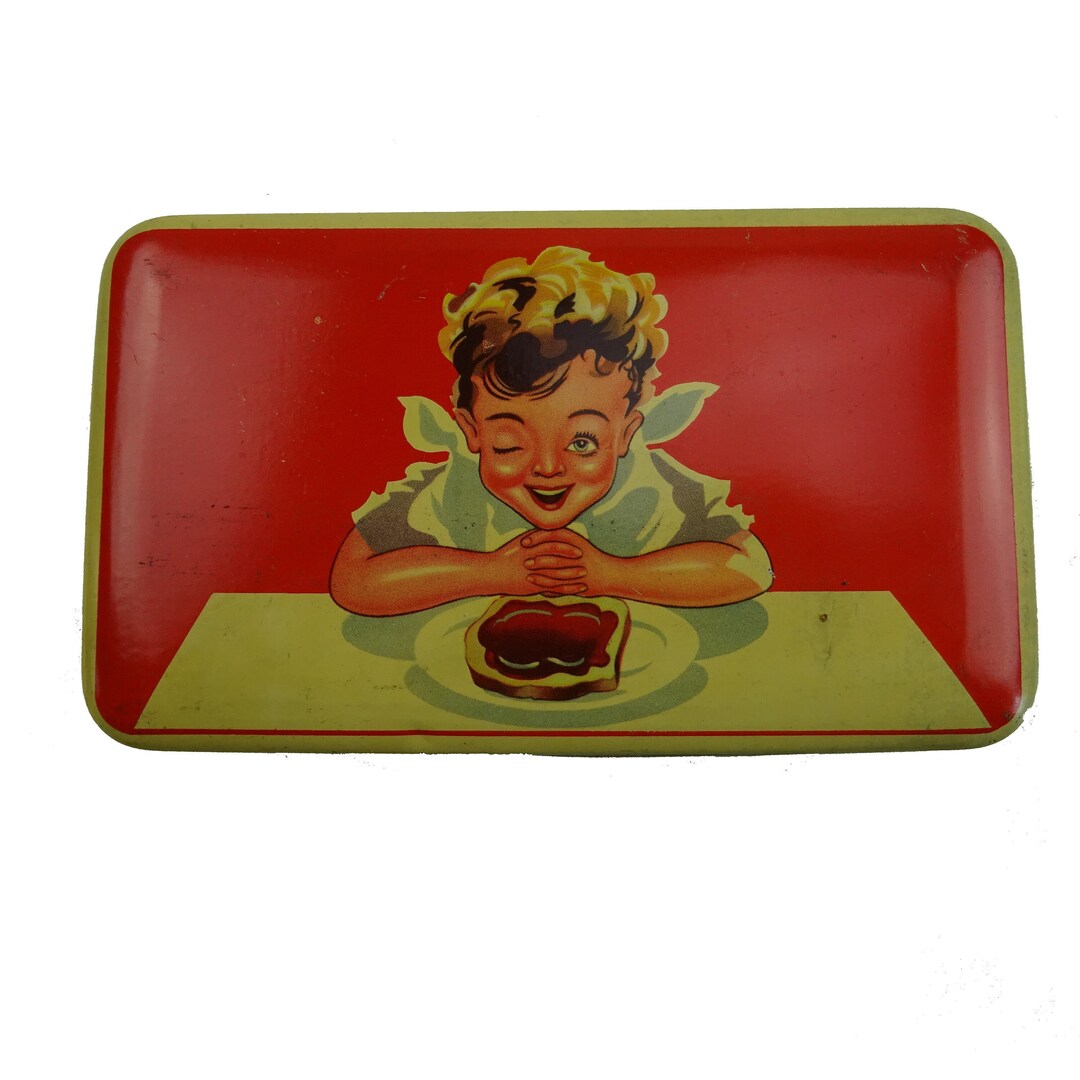 Tin Box GFS Schuybroek's Hoboken Antwerp Belgium / Vintage Decoration ...