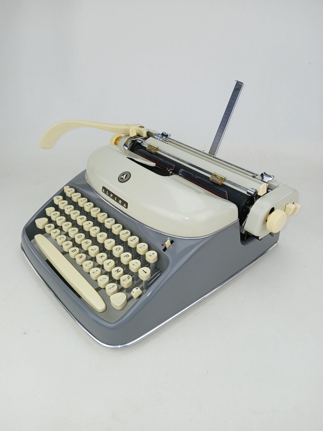 Alpina Mechanical Typewriter / Vintage and Industrial Decor / German ...