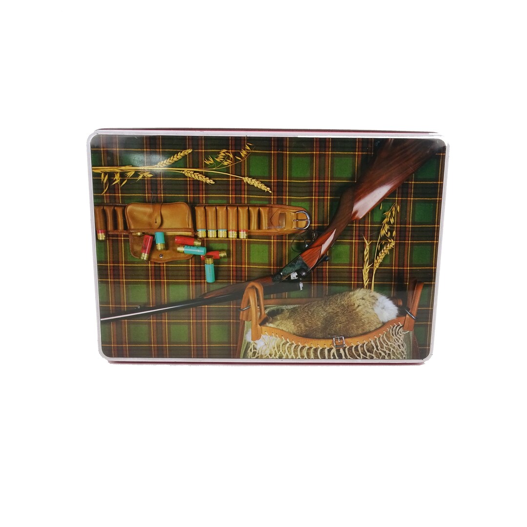 Sheet Metal Hunting Box Van Melle Game Decor / Rotterdam Holland / Tin ...