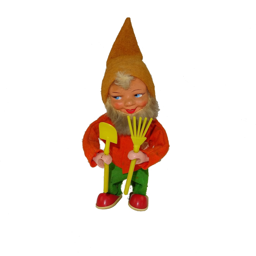 Carl Dwarf Automaton / Vintage 1960s Goblin / Plush Toy Collection ...