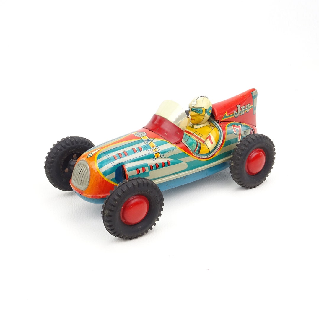 Japanese Toy Marusan Car Jet Sparkling / Mechanical - Etsy