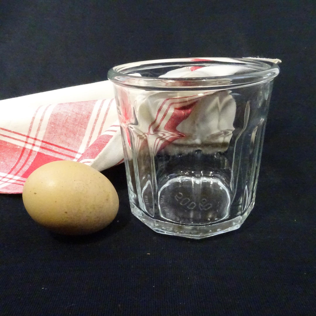 Large Blown Glass Jam Jar BVB France / Cutlery Pots or Kitchen Utensils ...