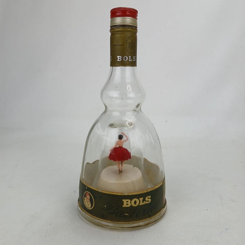 Bols Ballerina Liqueur Musical Bottle / Opera Dancer / Vintage Music ...