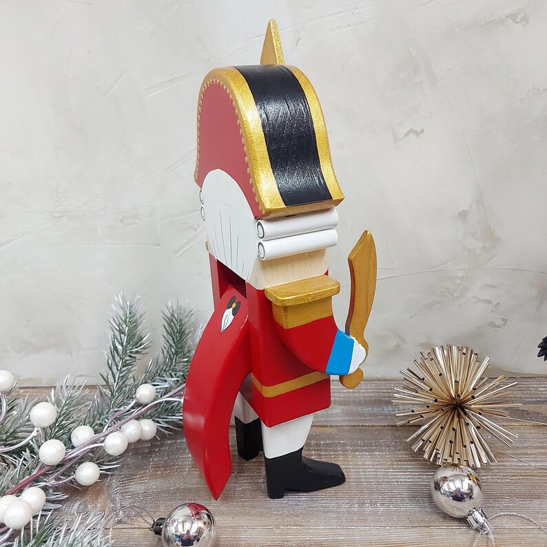 Large Collectible Set of Ballet Nutcracker Soldier With Horse and Mouse ...
