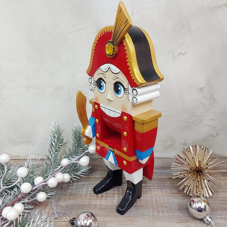 Large Collectible Set of Ballet Nutcracker Soldier With Horse and Mouse ...