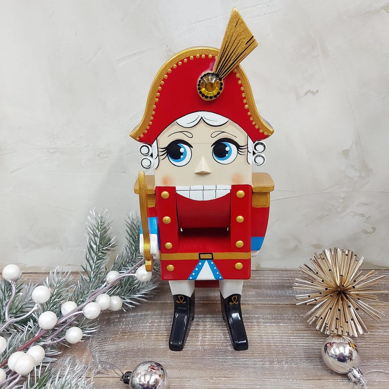 Large Collectible Set of Ballet Nutcracker Soldier With Horse and Mouse ...
