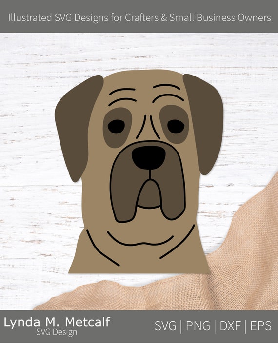 Mastiff Layered Svg Cut File Mastiff Dog Breed Svg Png Dxf - Etsy