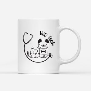 Vet Tech Svg Cut File. Dog and Cat Svg. Veterinary Tech Png. Vet Vector ...