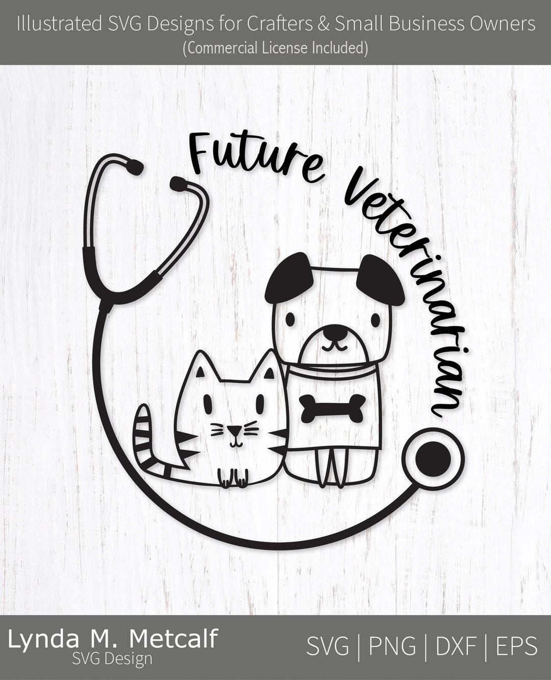 Future Veterinarian Svg. Cat and Dog Svg Cut File. Vet School Png ...