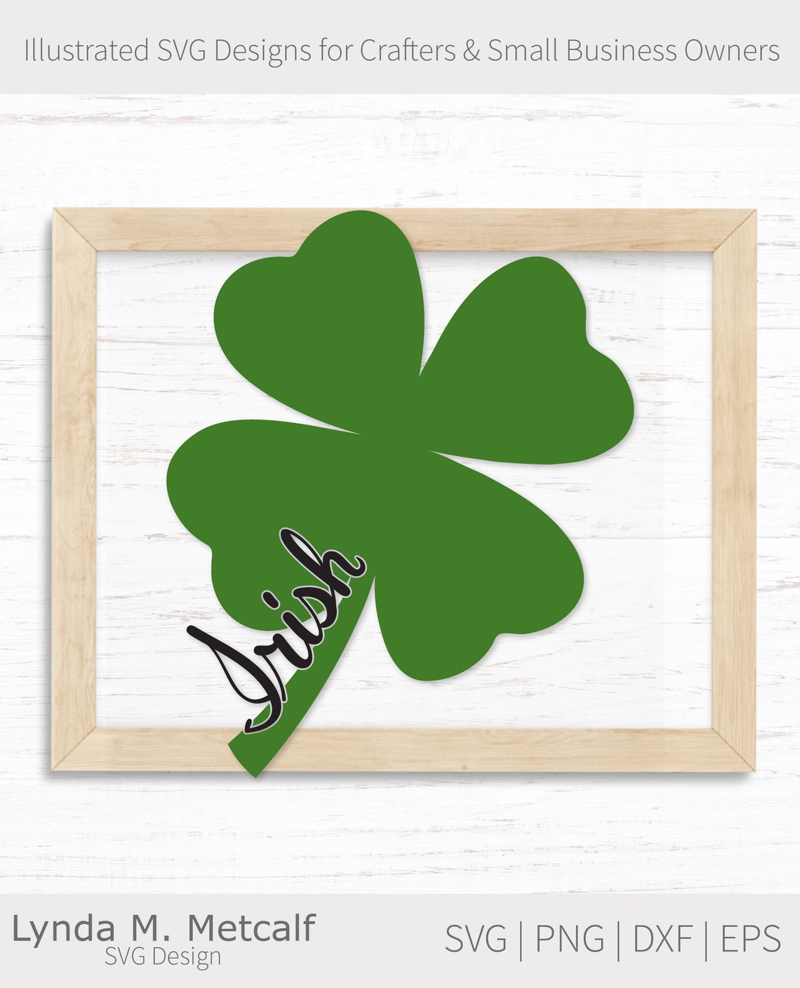 Irish Shamrock SVG. Four Leaf Clover Svg. St. Patrick's | Etsy