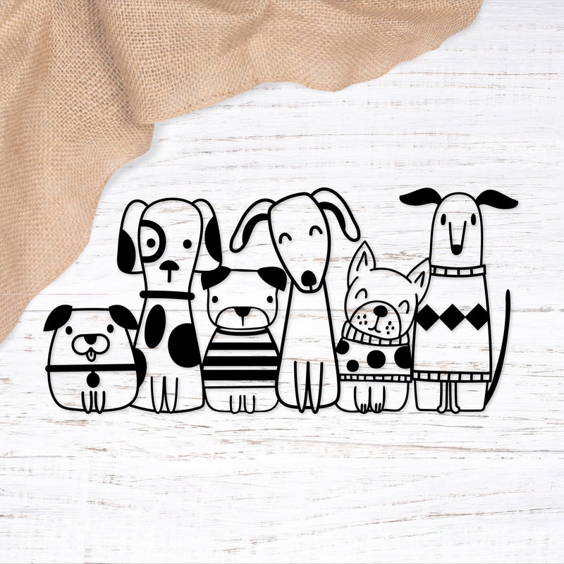 Hunde plotterdatei - Etsy.de