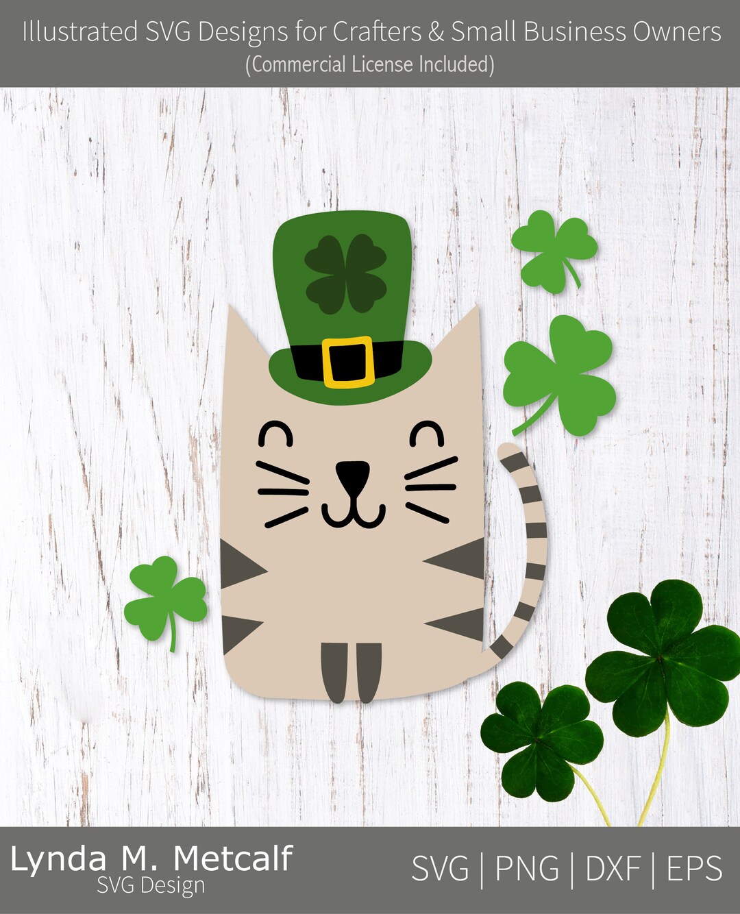 Irish Cat Svg for St Patricks. Cat Svg for St Patricks Day. Cat Svg. St ...
