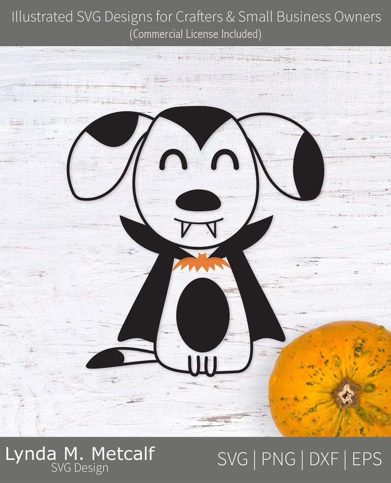 Vampire Svg. Halloween Dog Svg. Cute Vampire Dog Svg. - Etsy