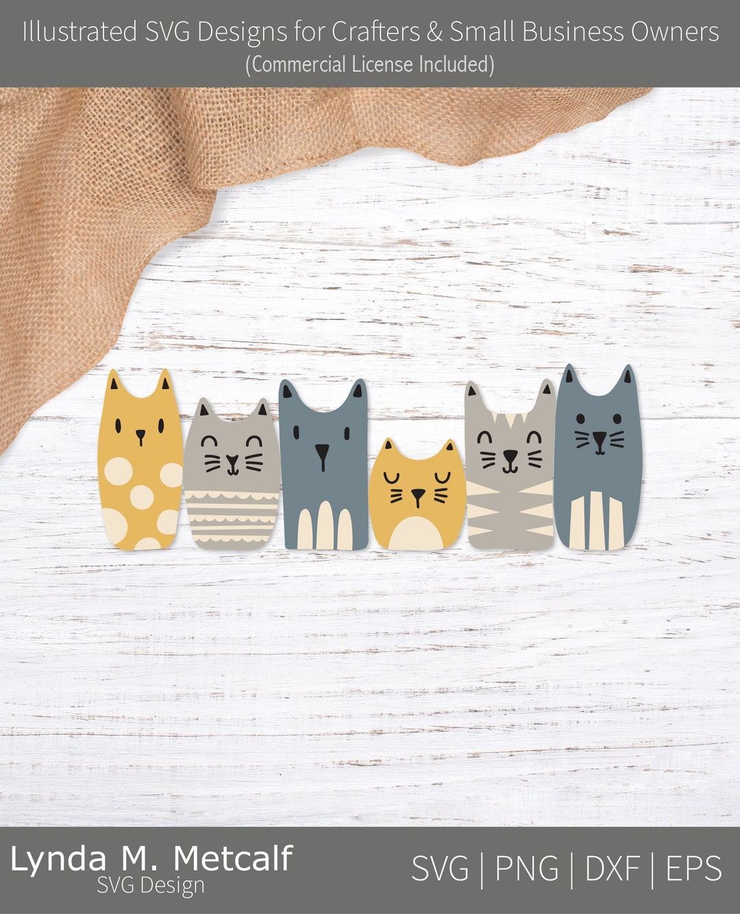 Cute Cats SVG. Cats Svg Cut File. Cats Dxf File. Cats Png. Cats Svg for ...