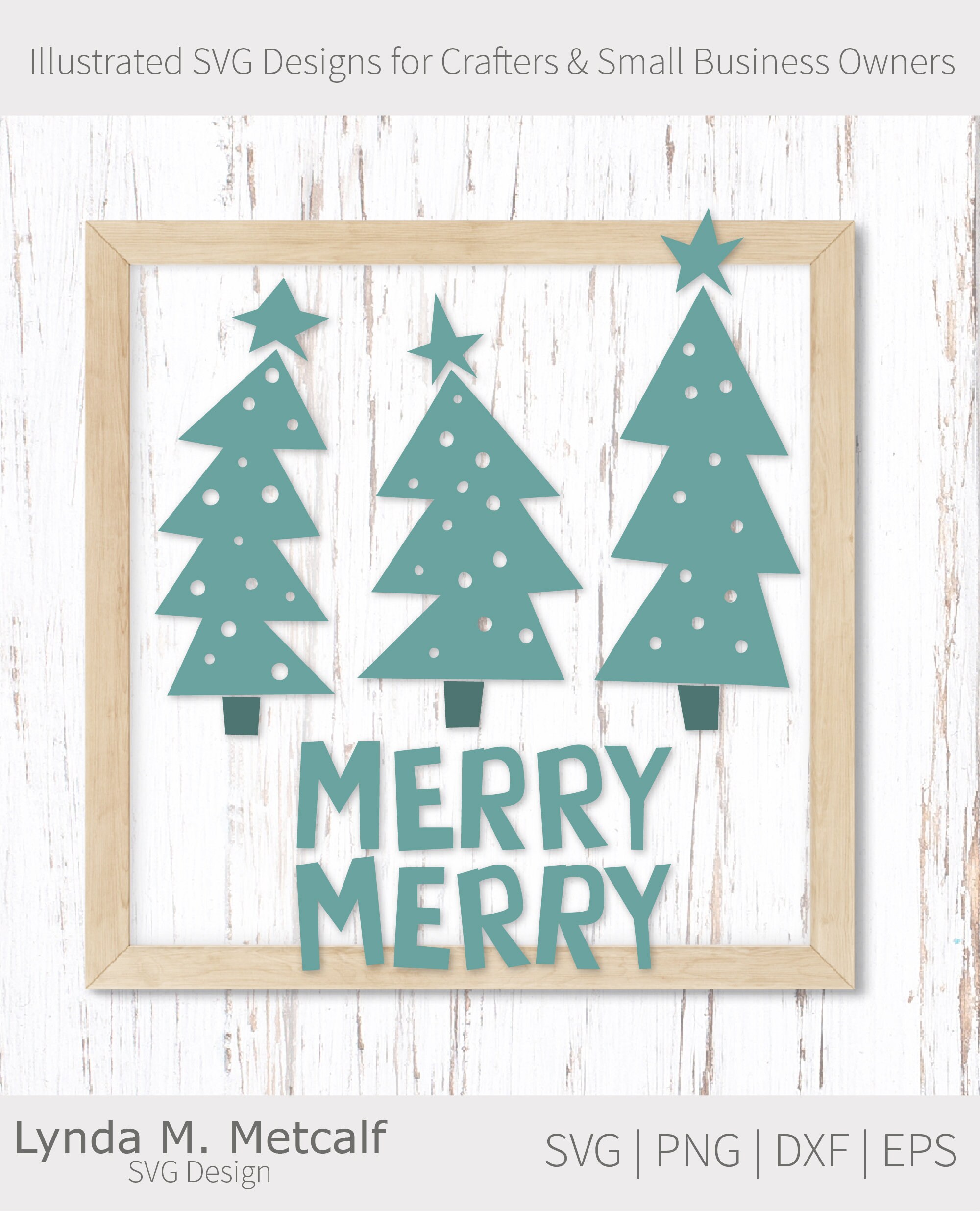 Christmas Tree SVG Holiday Trees Svg Merry Christmas Tree | Etsy