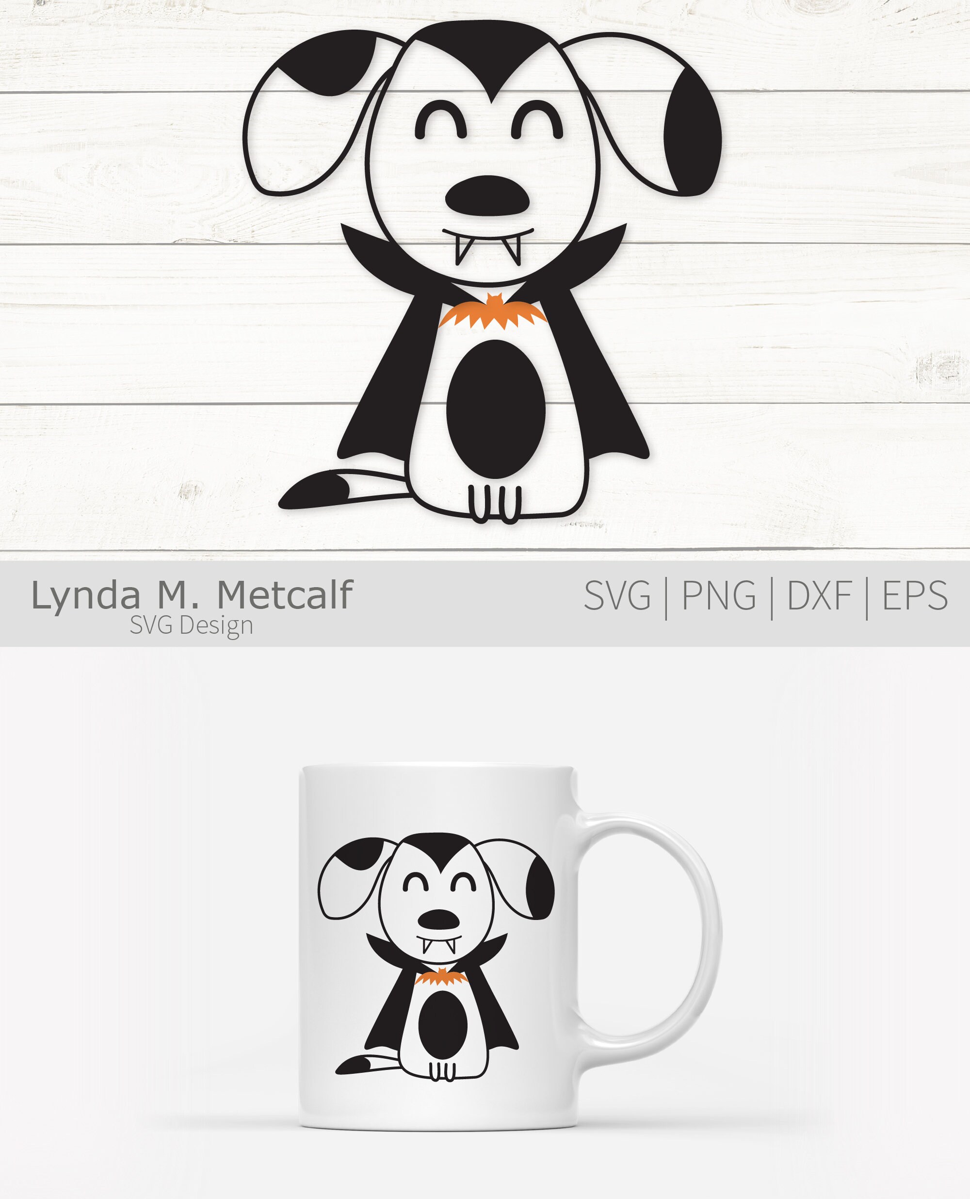 Vampire Svg. Halloween Dog Svg. Cute Vampire Dog Svg. - Etsy