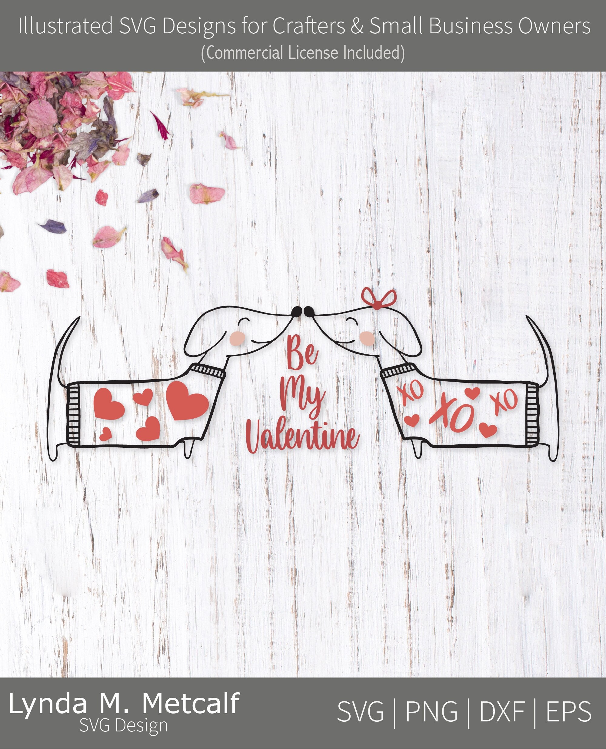 Dog Valentine Svg Dachshund Svg Doxie Svg Cut File XO Svg - Etsy
