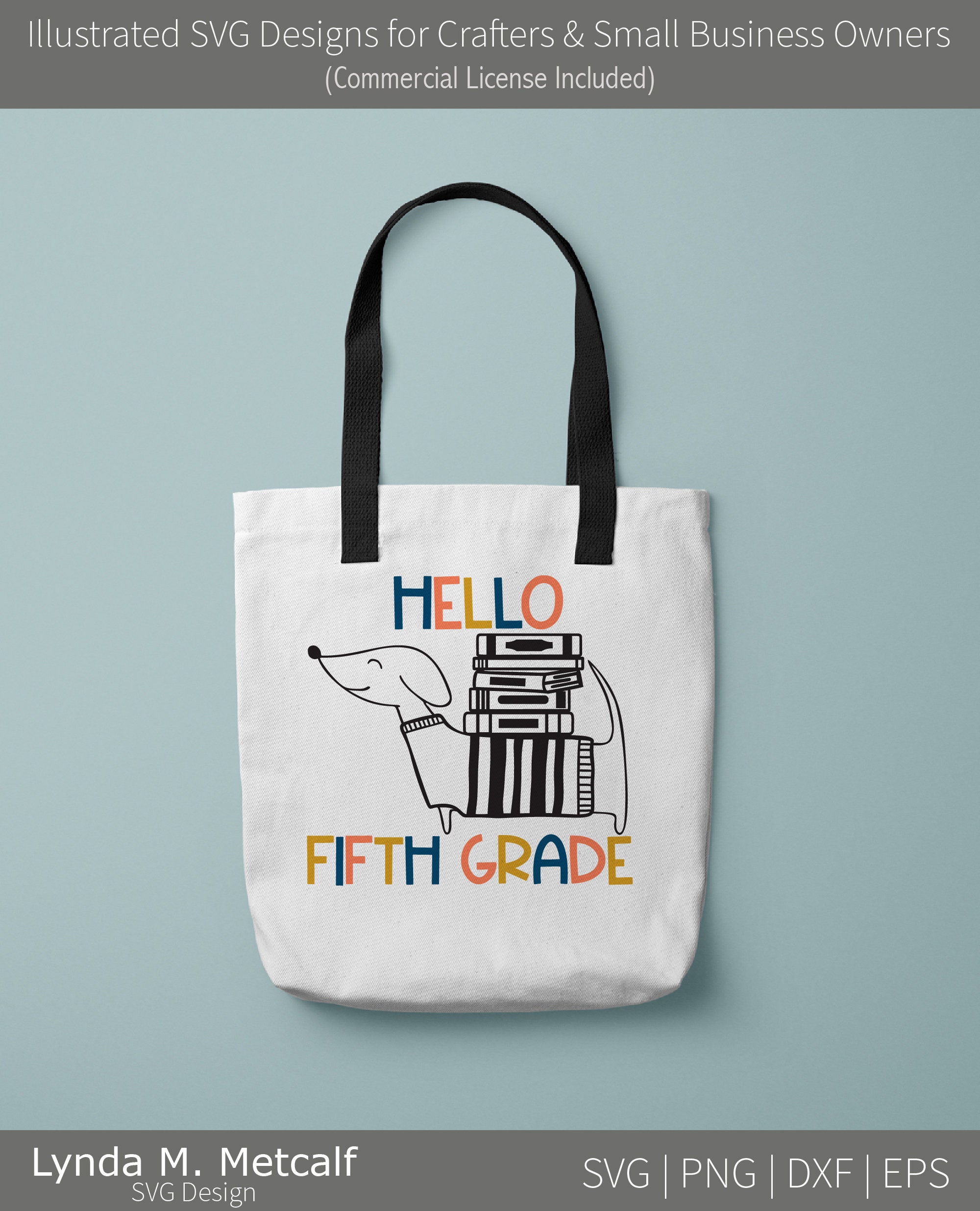 Hello Fifth Grade Svg. Back to School Svg. Dog Svg. Dachshund - Etsy