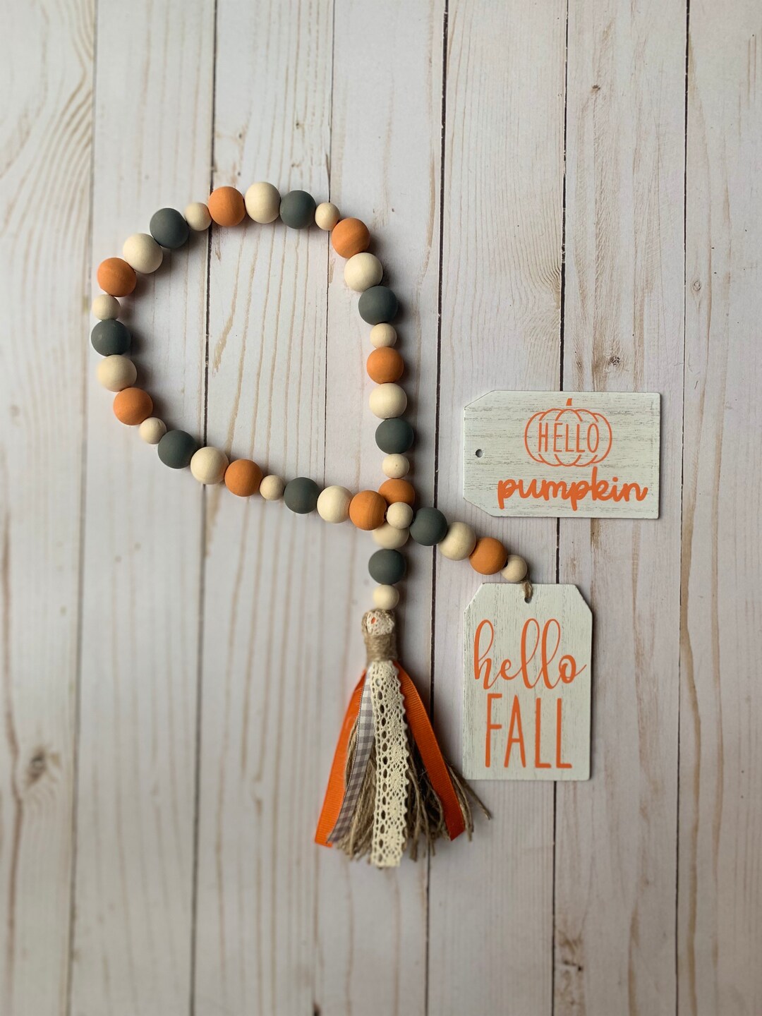 Fall Bead Garlands - Etsy