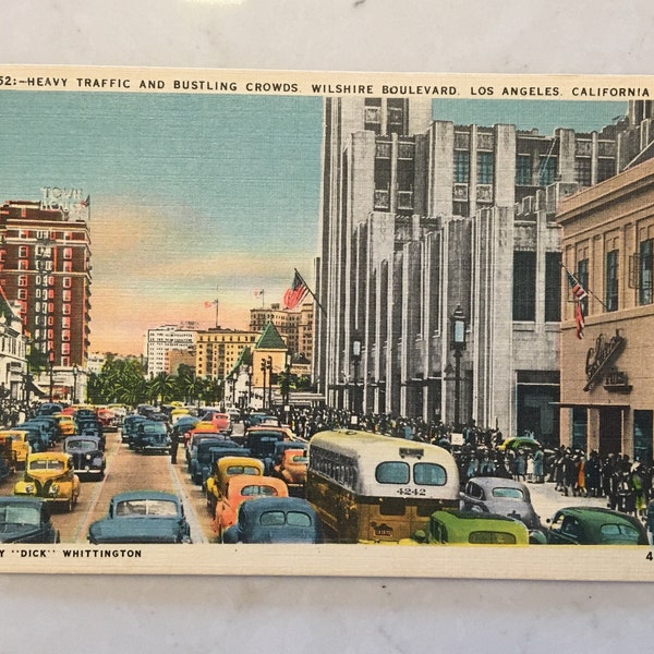 Los Angeles Postcard - Etsy