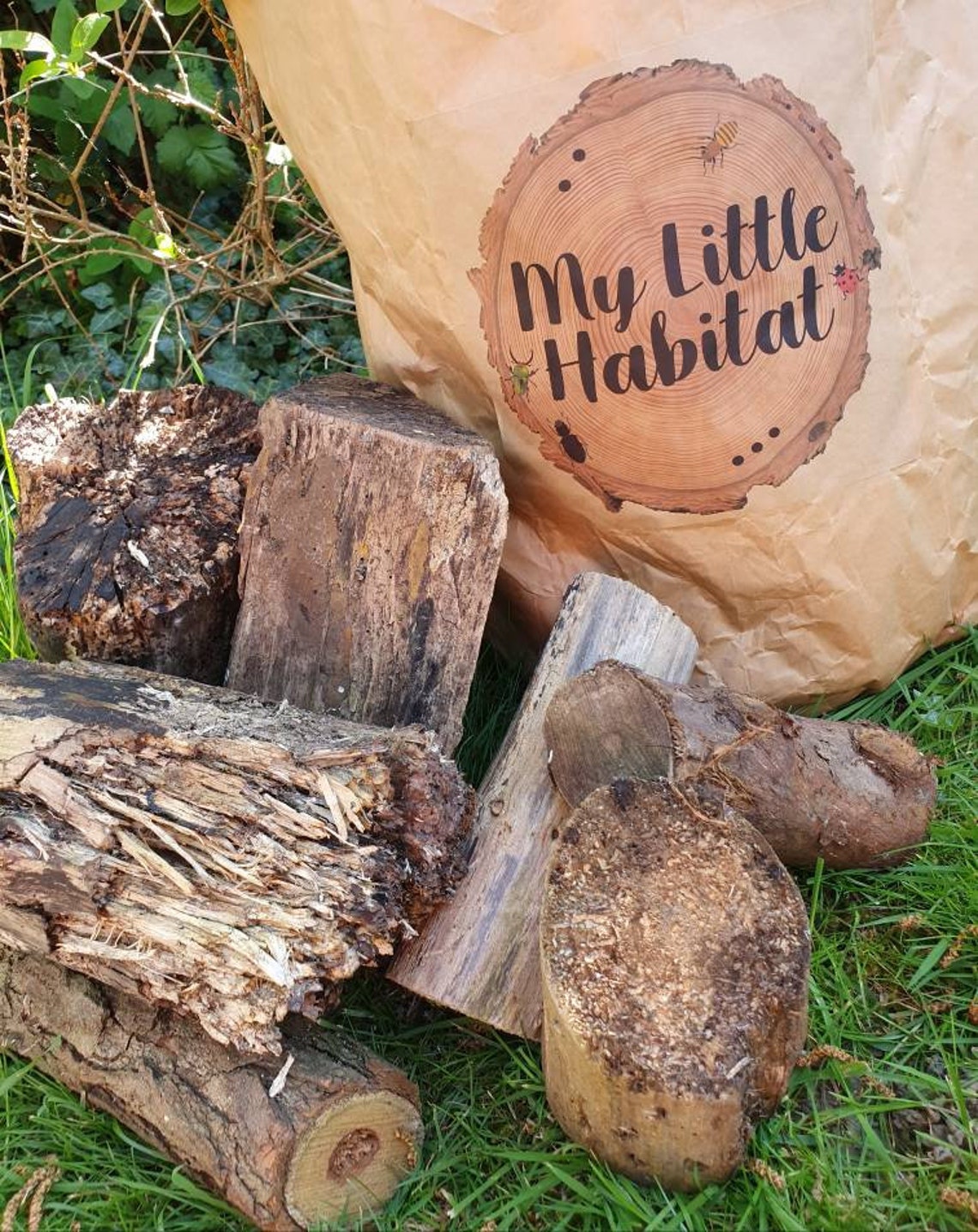 Log Pile Habitat Wood Pack | Environment, Natural, Garden, Wildlife ...