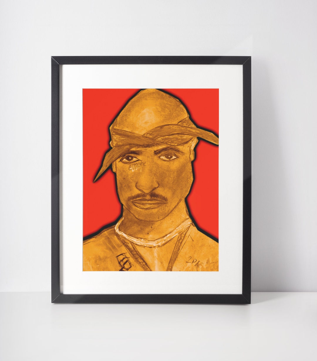 Buy Tupac Shakur 2pac Poster Print Online in India - Etsy