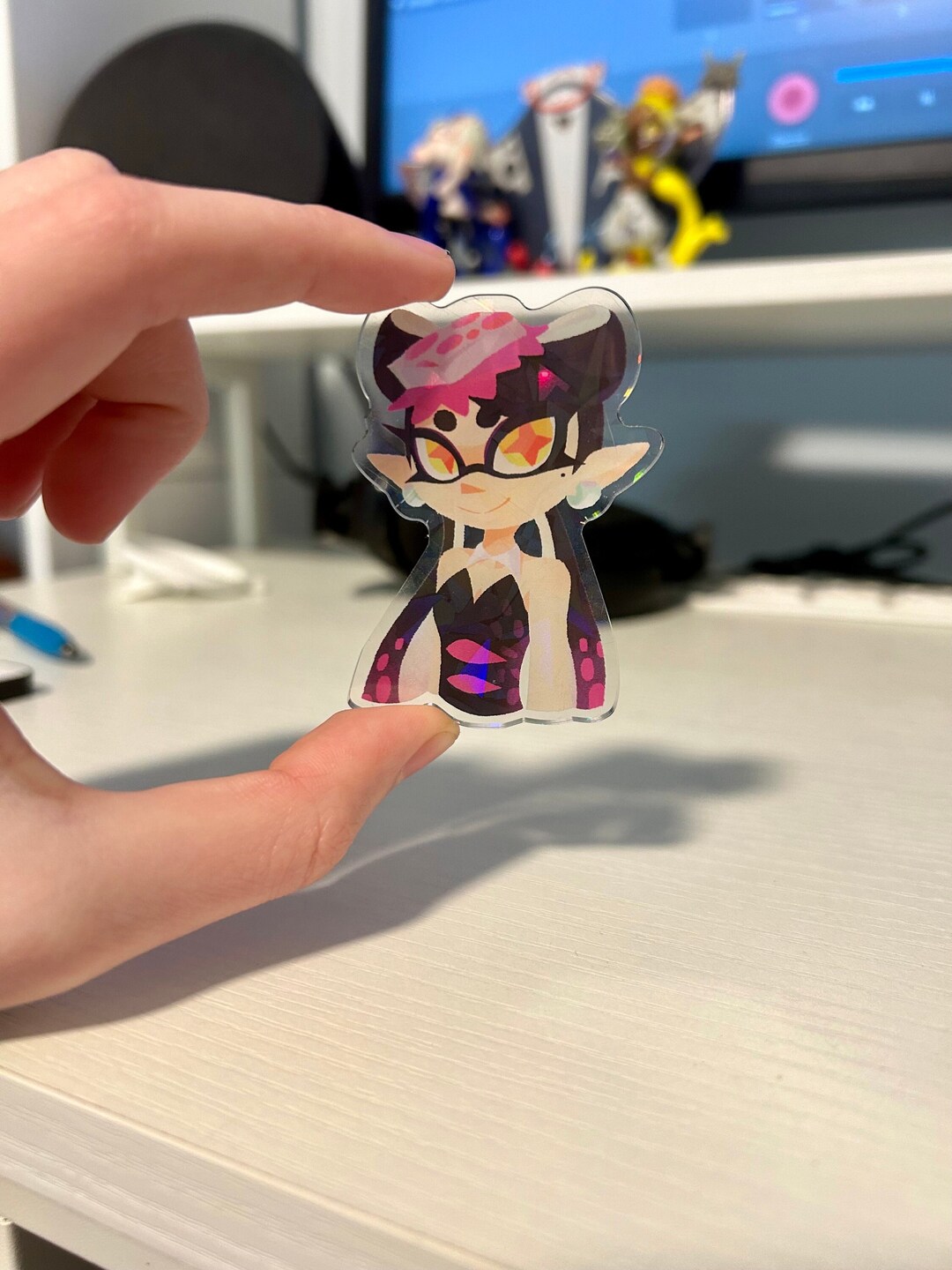 Callie Splatoon 3 Acrylic Pin - Etsy