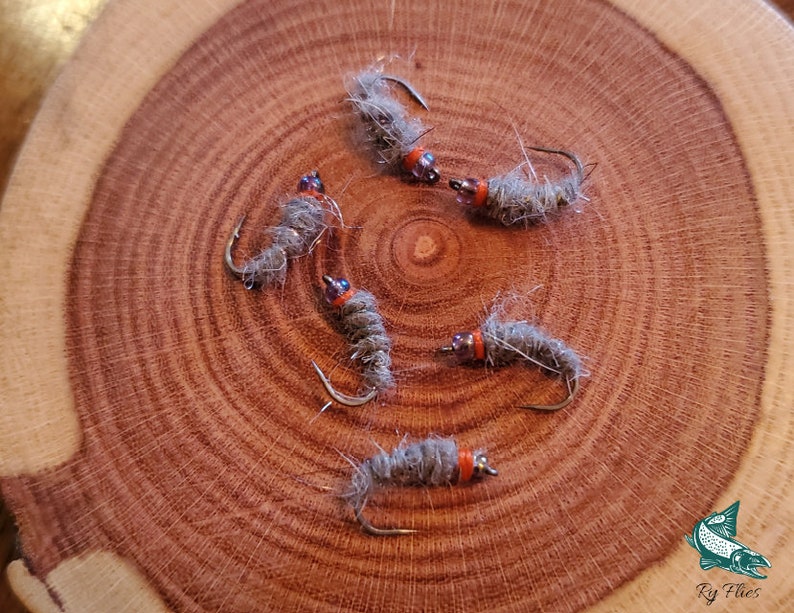 Waltz Worm Fly Fishing Flies 6-pack - Etsy Australia