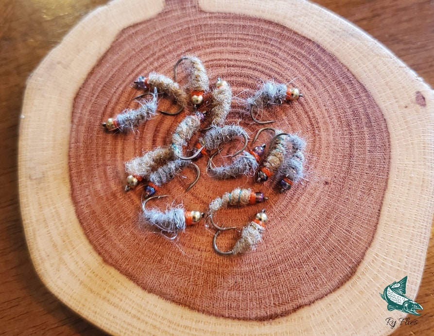 Waltz Worm Fly Fishing Flies (6-pack) - Etsy