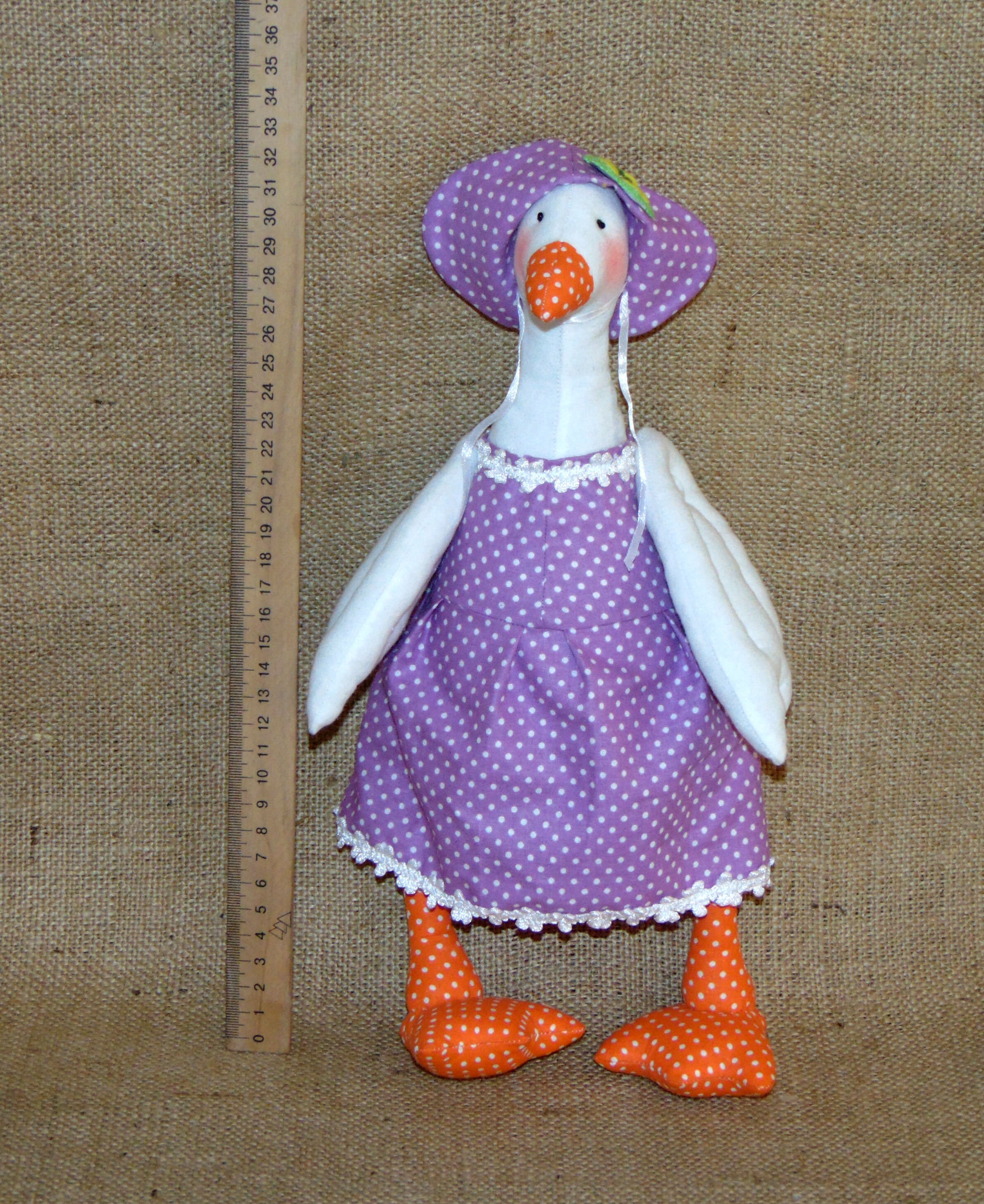 Tilda Goose Soft Toy Goose, Goose Doll Tilda, Spring Decor Goose ...