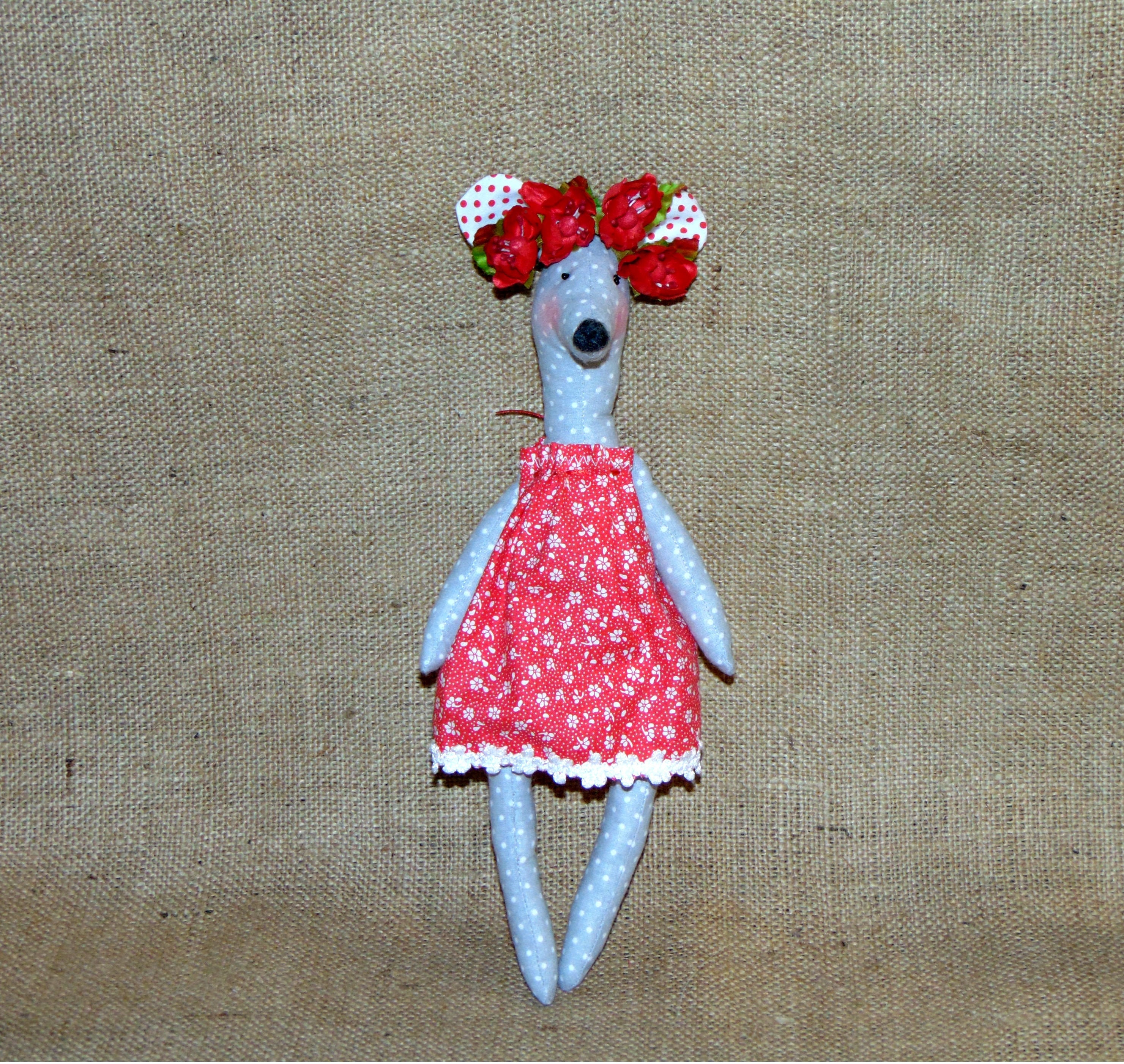 Stuffed Tilda Mouse Doll Ballerina Cute RAG RAT Toy - Etsy Canada