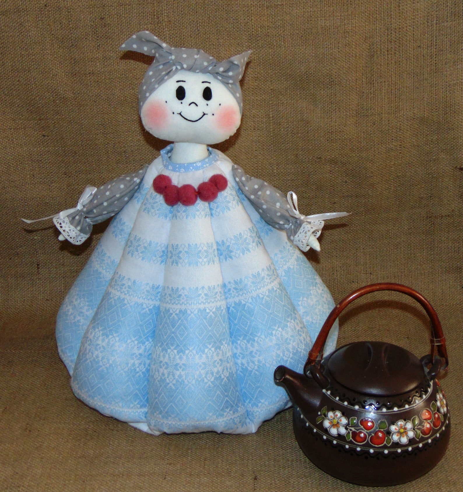 Folk Doll Teacozy - Kitchen Decor Doll, Ethnic Tea Cozy, Ethnic Doll ...