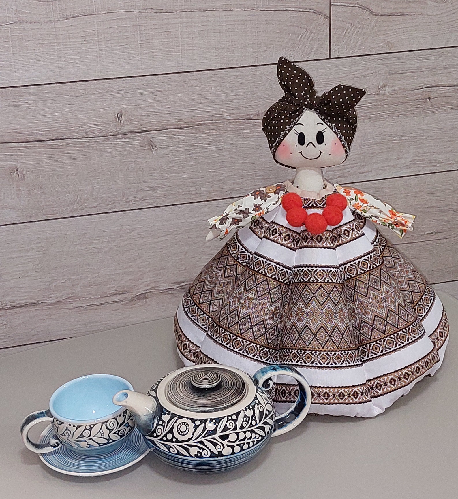 Cute Doll Teacozy - Ethnic Tea Cozy, Souvenir Tea Cosy, Kitchen Decor ...