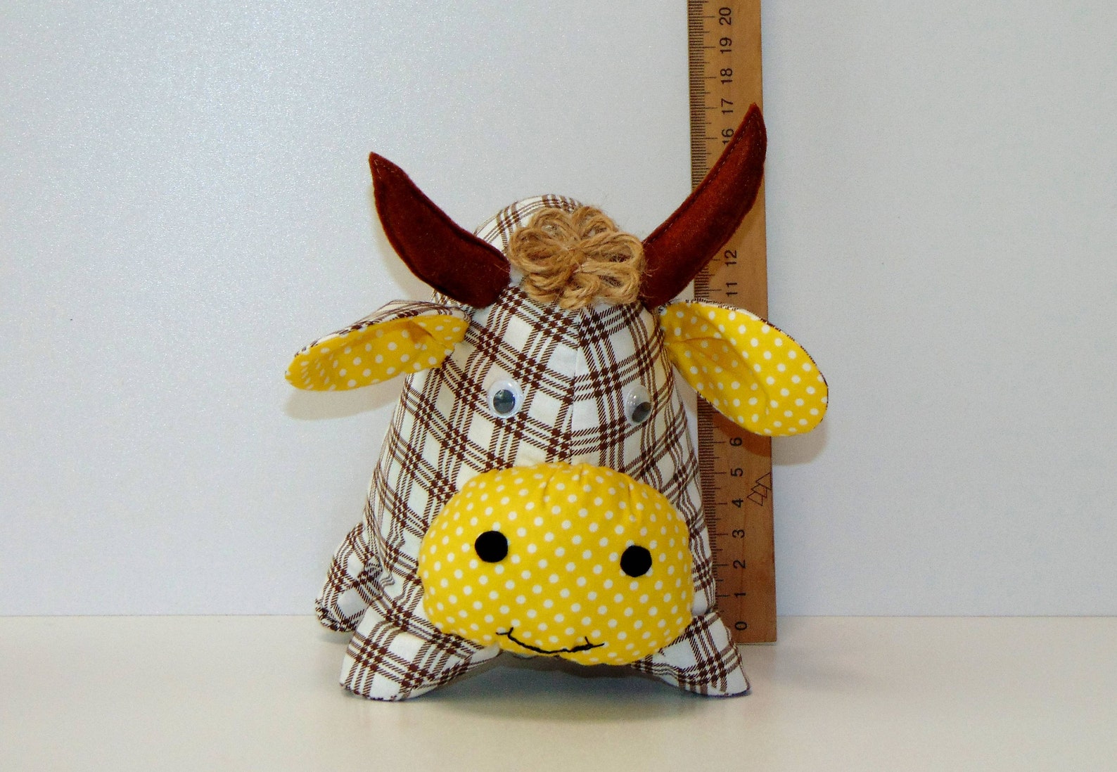 A Sew PATTERN Floral COW, Stuffed Calf Pattern, Sewing Cow PDF, Ox ...