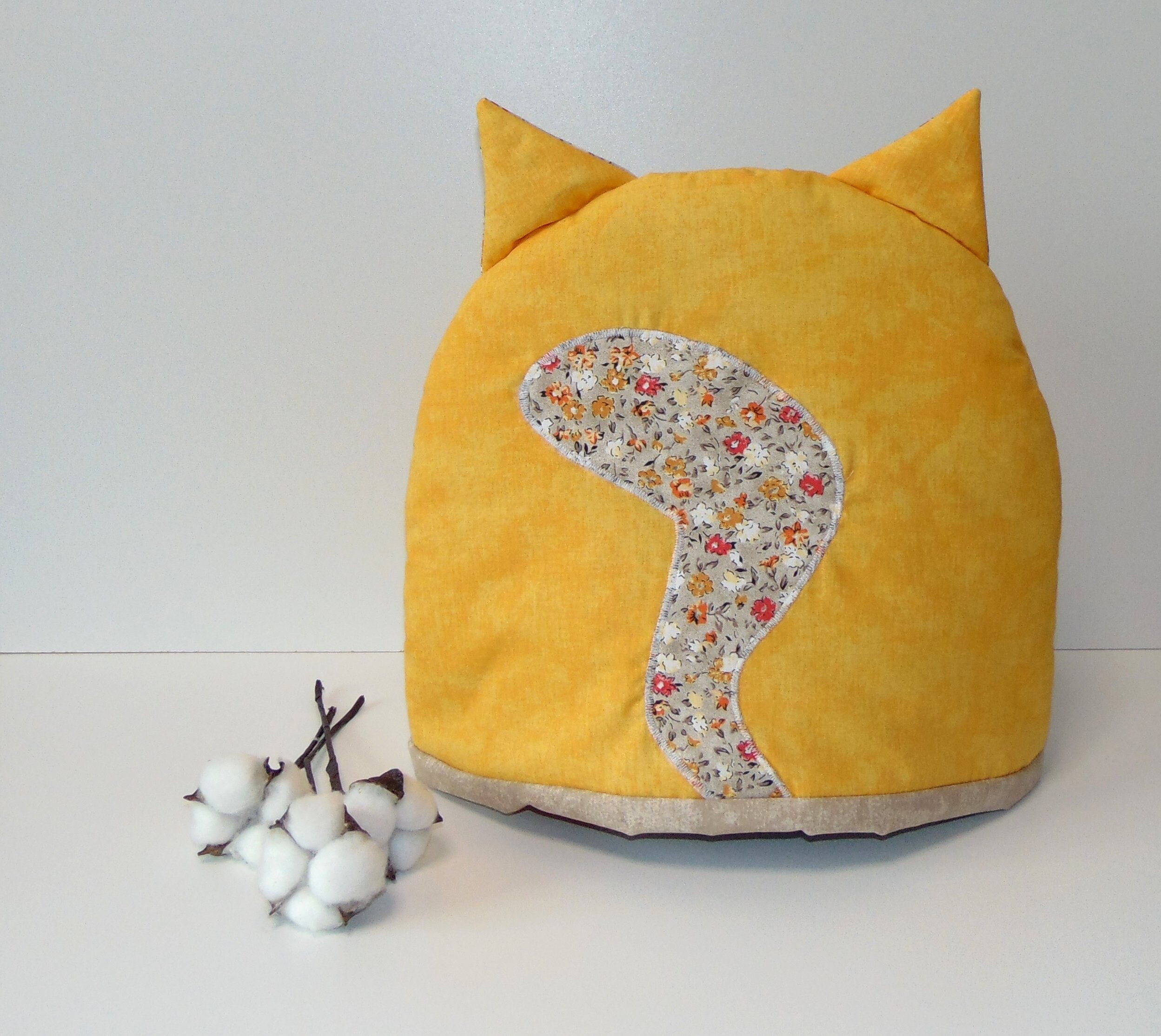 Teacozy CAT Sewing Pattern, Short Instruction How to Sew a Funny Cat ...