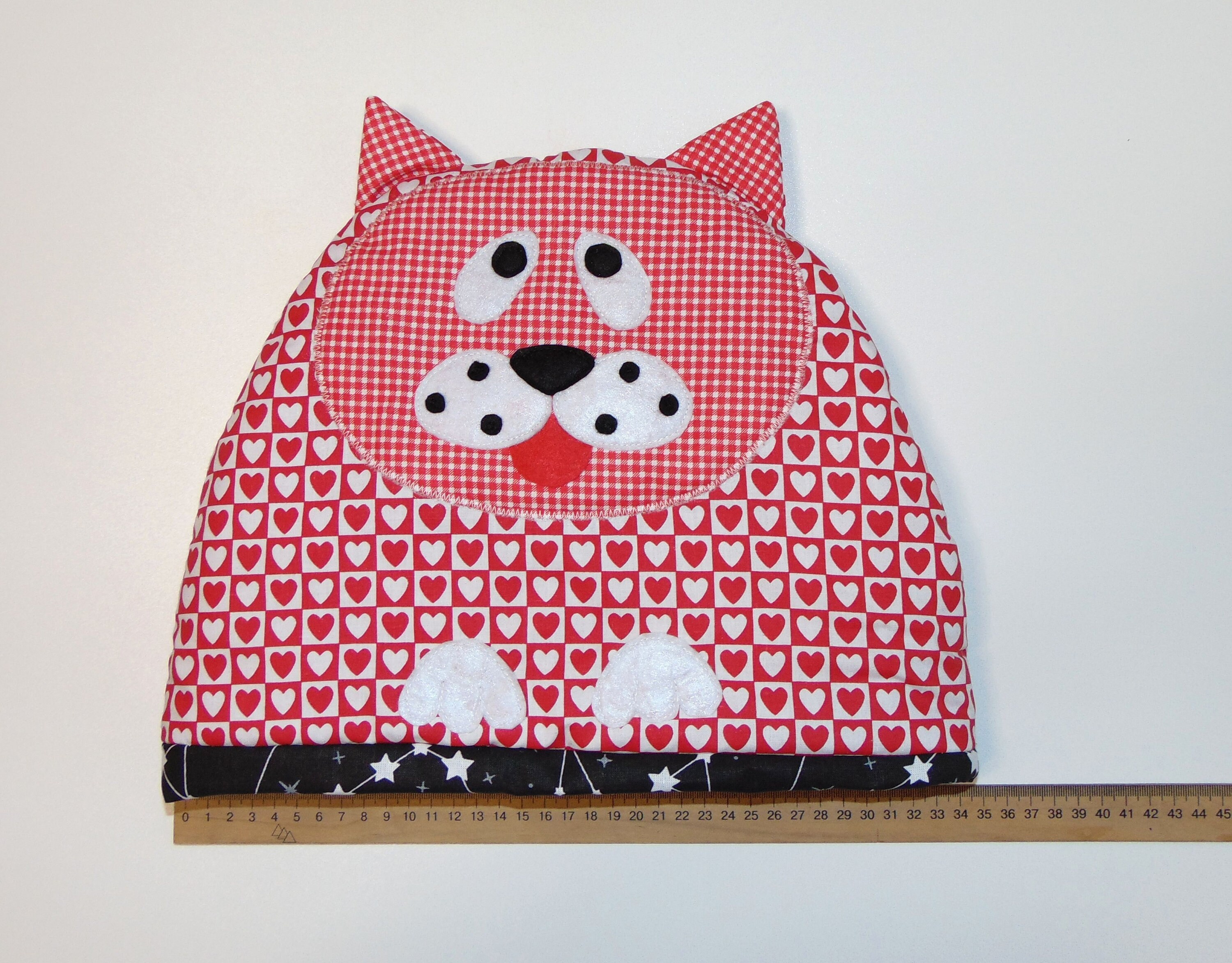 Teacozy CAT Sewing Pattern, Short Instruction How to Sew a Funny Cat ...