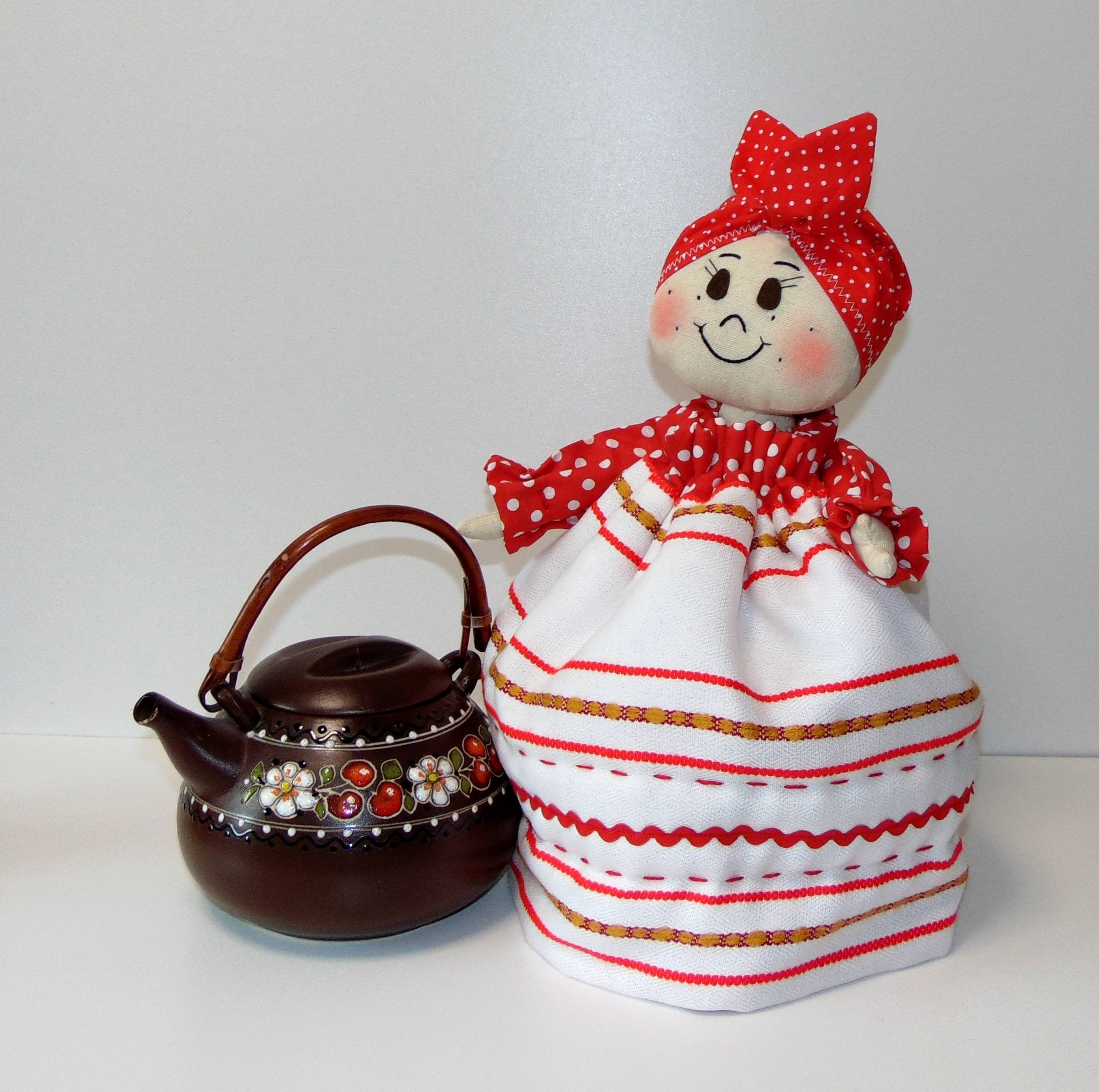 Tea Warmer Doll Tea Cozy Author's Doll, Granny Tea Cozy, Grandma Tea ...
