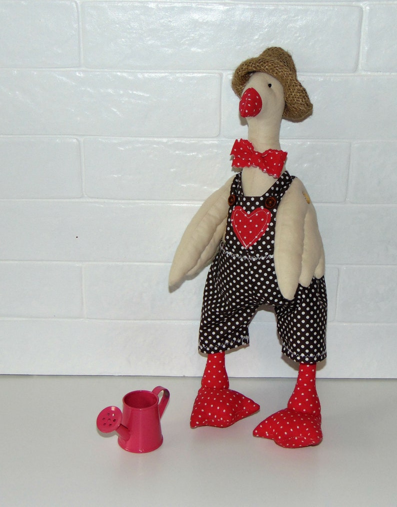 Tilda Goose Soft Toy Goose, Goose Doll Tilda, Spring Decor Goose ...