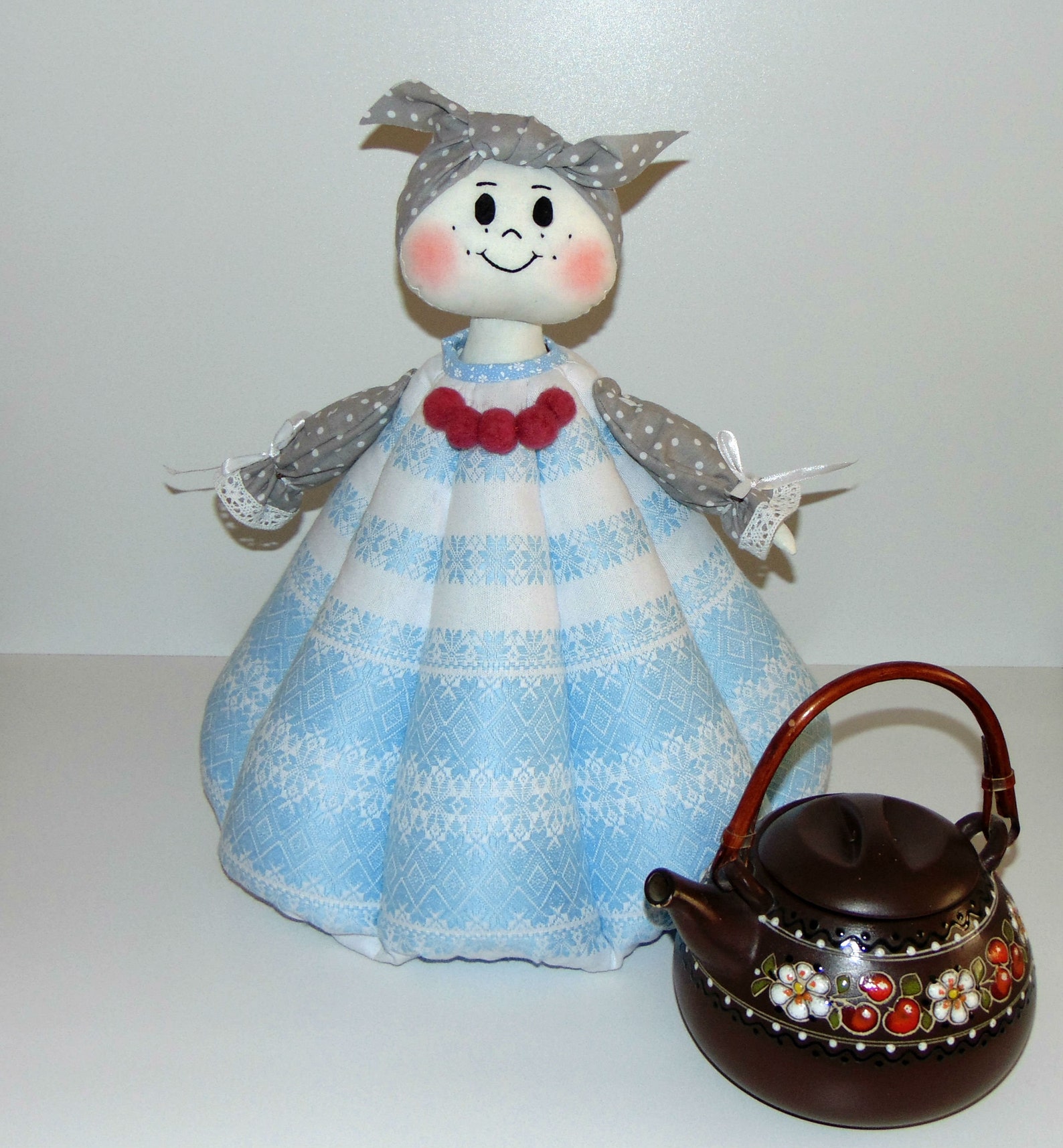 Folk Doll Teacozy - Kitchen Decor Doll, Ethnic Tea Cozy, Ethnic Doll ...