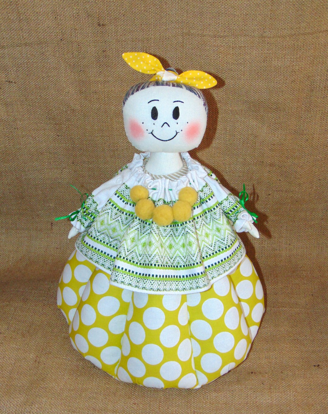 Tea Warmer Doll Granny Tea Cozy, Grandma Tea Warmer, Tea Cozy Author's ...