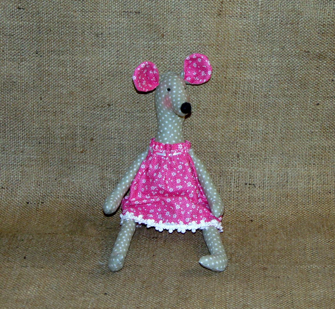 Stuffed Rat Toy Pattern How to Sew Mouse PDF Mouse Sewing - Etsy