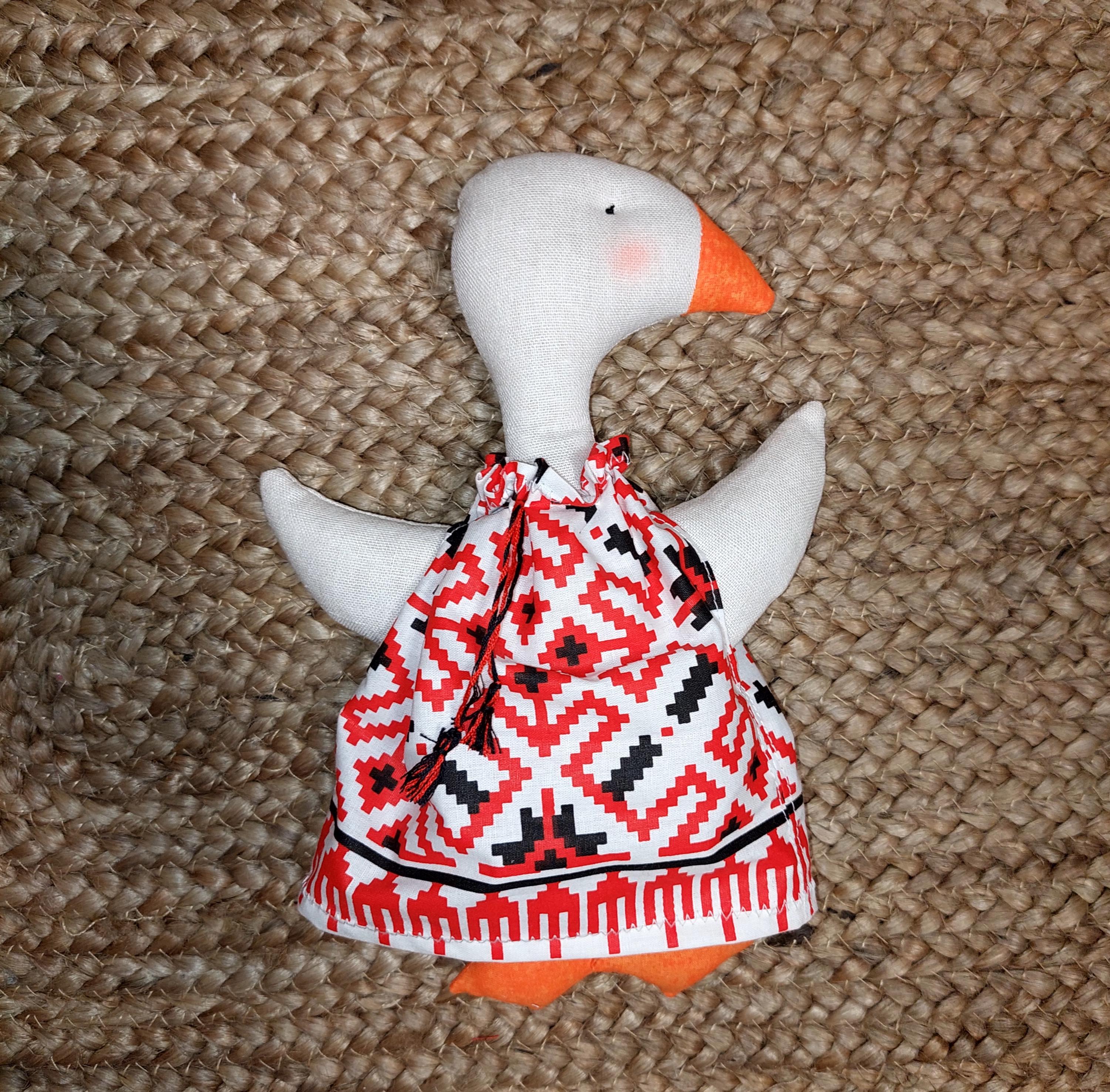 Goose Sewing Pattern PDF, Gosling Toy Clothes, Decor Stuffed Goose DIY ...