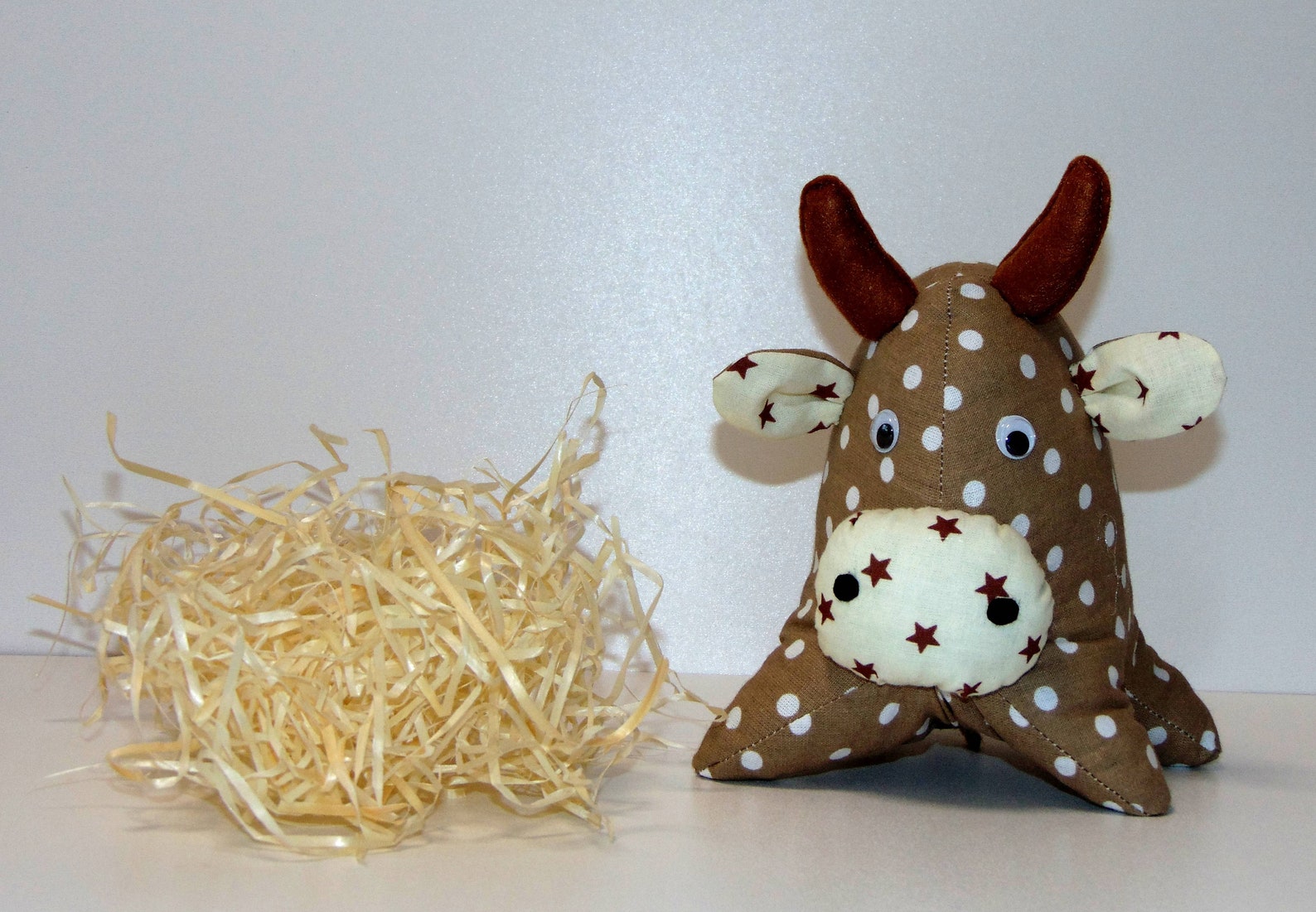 How to Sew a Cow, Plushy Bull Tutorial, Ox Sewing Toy PDF, Stuffed Calf ...