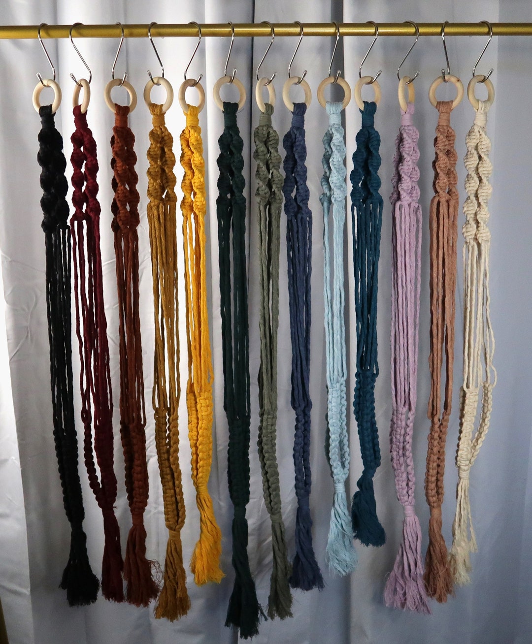 Plain Jane Plant Hanger | Handmade Macrame Plant Hanger | Twisted Plant ...