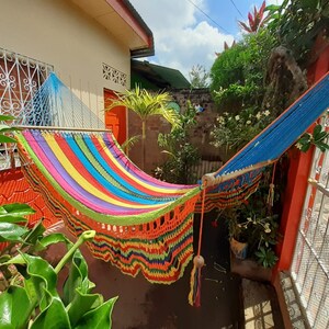 Hammock of Varied Colors With Unique Lace - Etsy