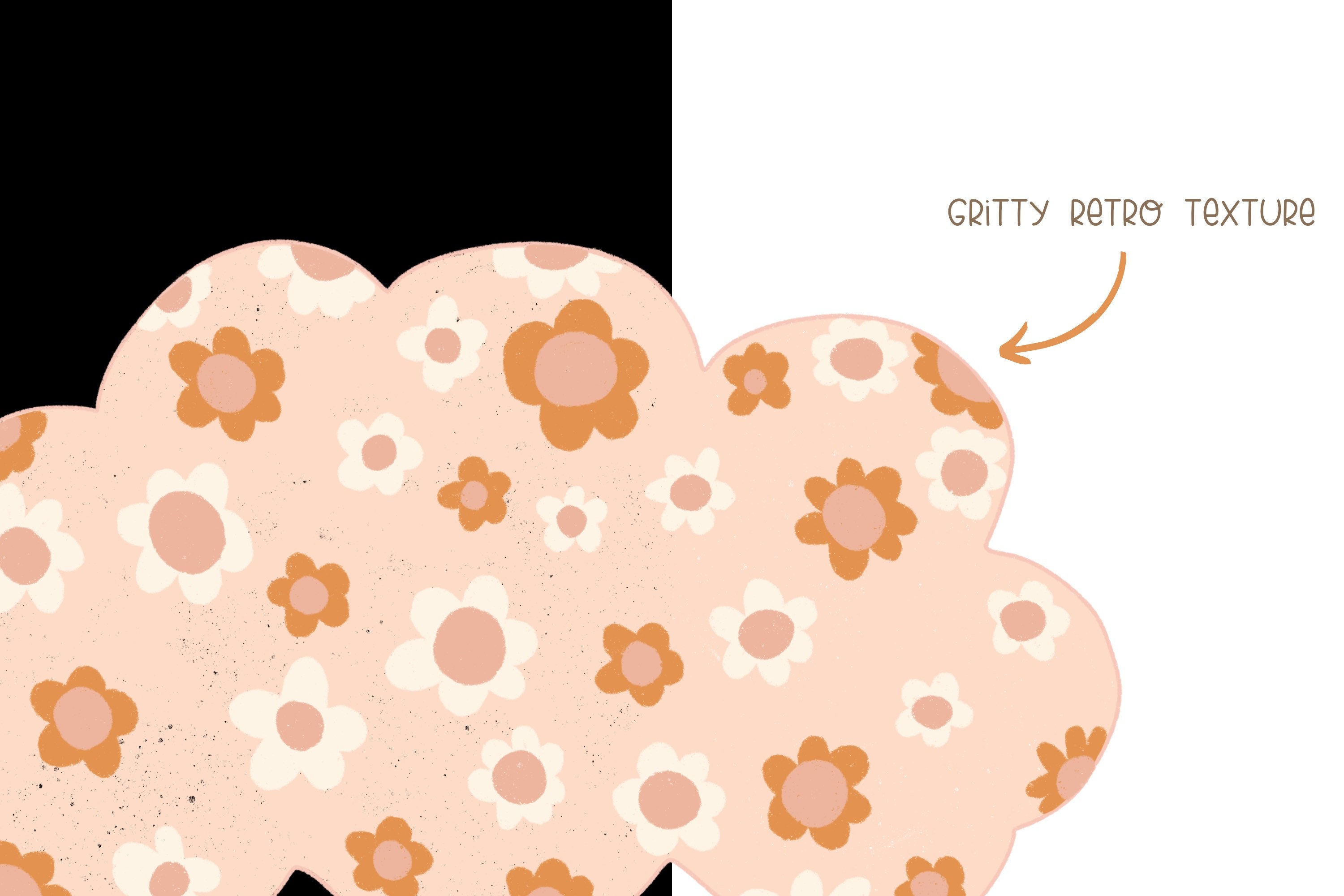 Boho Rainbow Clipart Retro Groovy Clipart Weather Clipart - Etsy