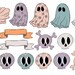 Groovy Halloween Clipart, Groovy Clipart Bundle, Fall Clipart, Pastel ...