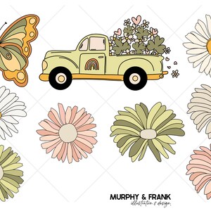 Retro Clipart, St Patricks Day Clipart, Spring Clipart, Retro St ...
